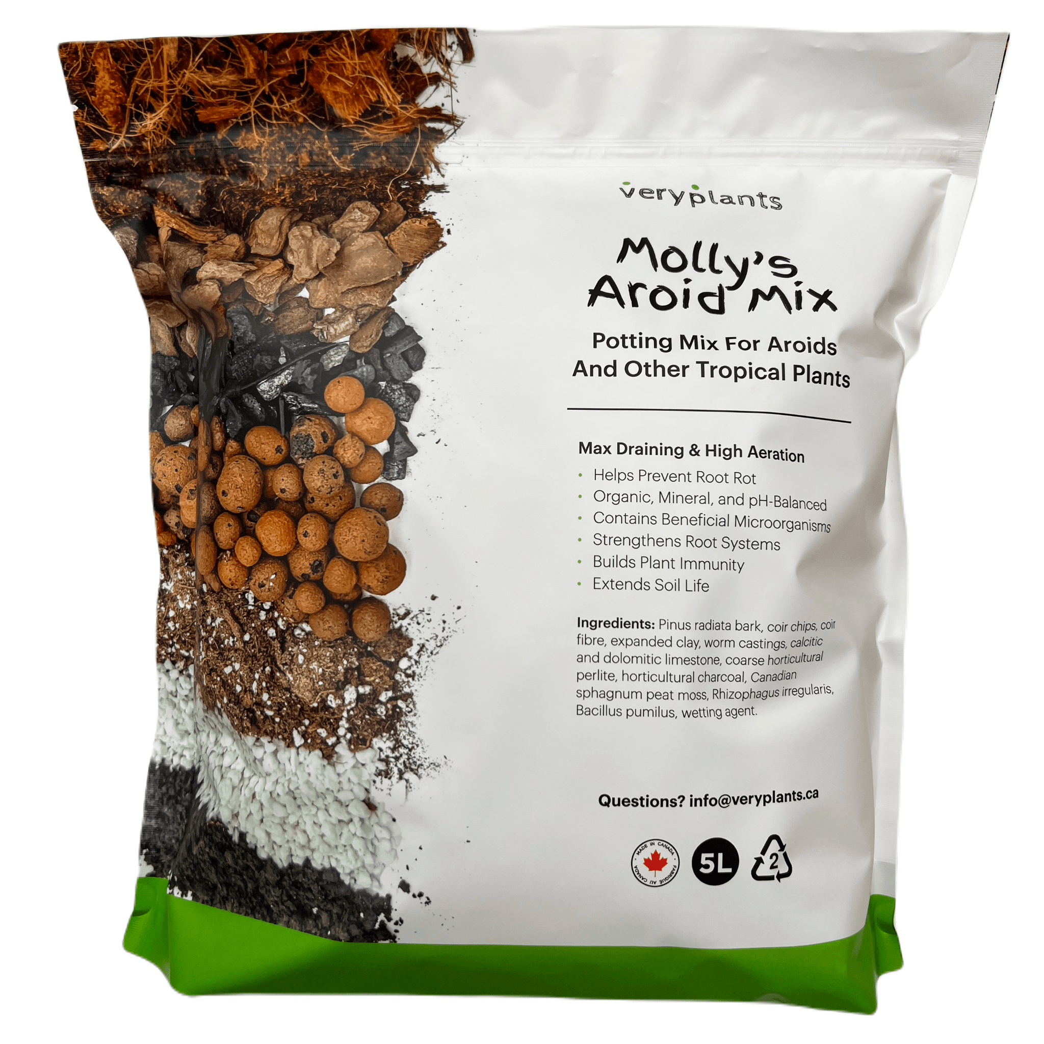 Molly's Premium Soilless Potting Mixes for Indoor Plants, Succulents ...